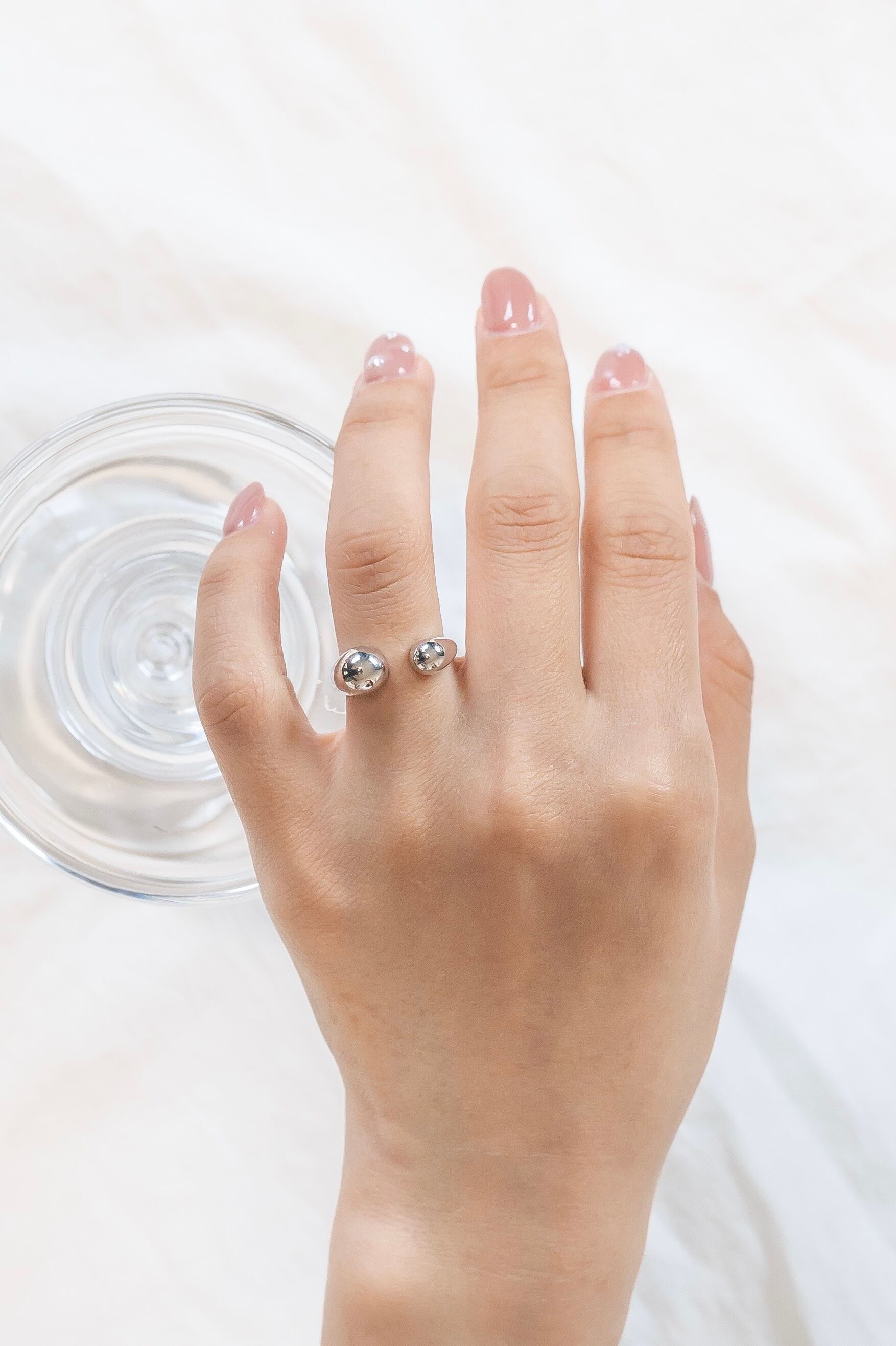 open drop ring | crea.jewelry