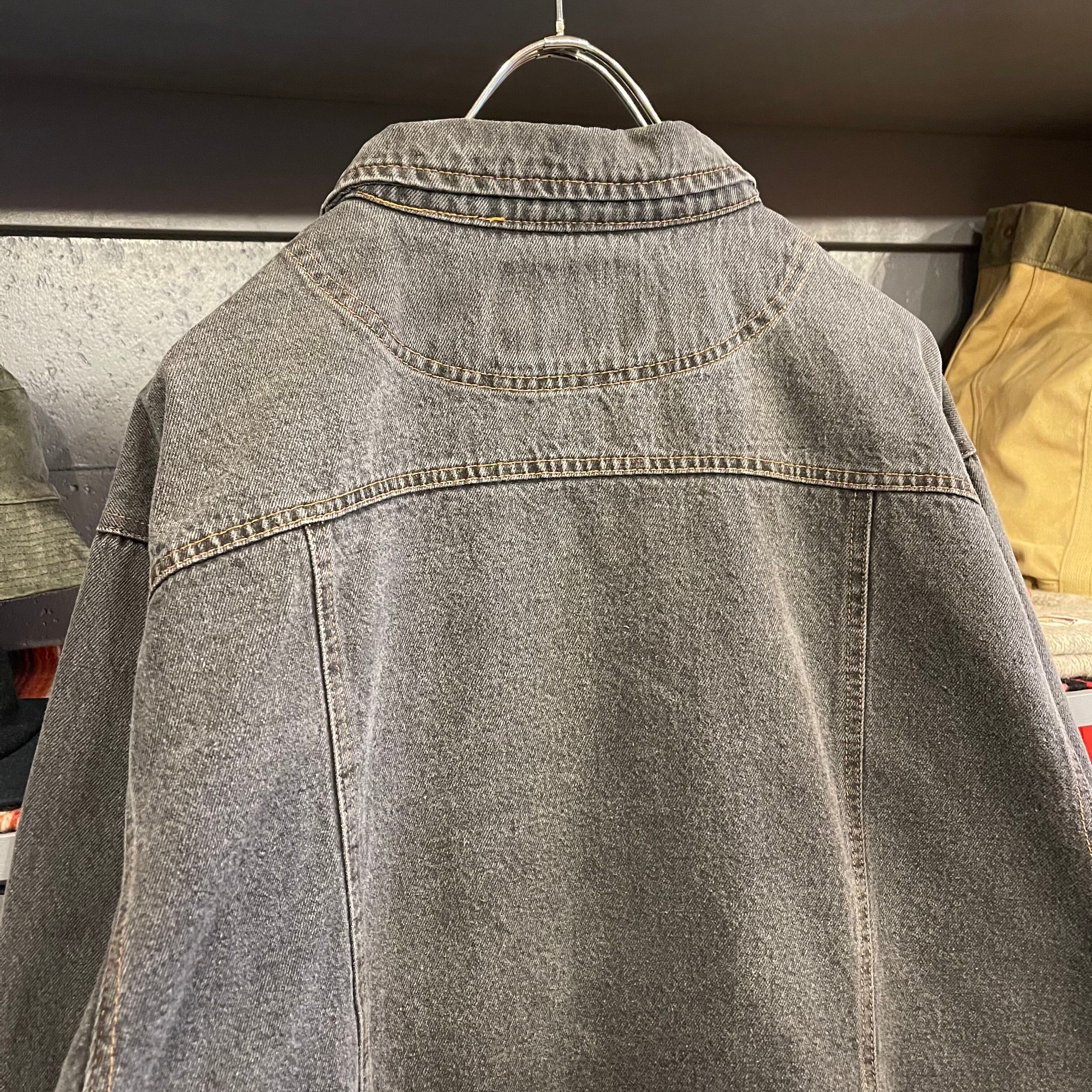 Canyon Ridge Black Denim Jacket | VOSTOK