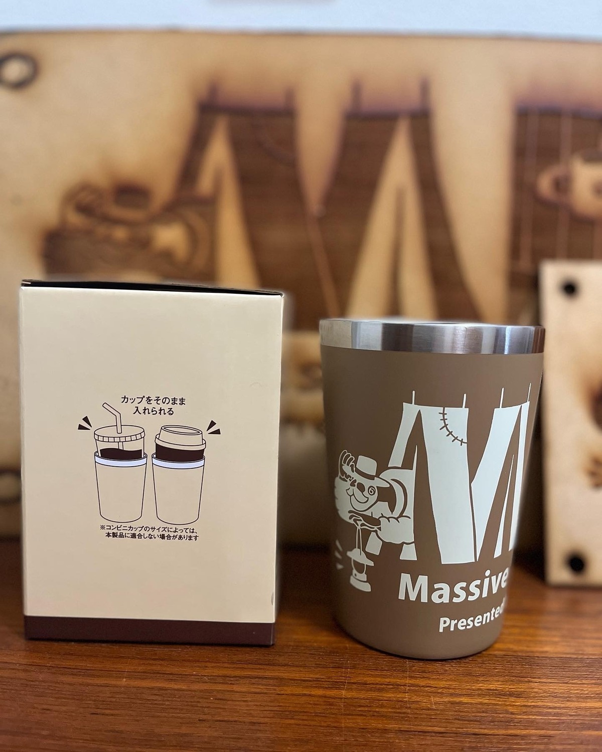 【MRS】タンブラー コンビニカップ対応450ml | Massive&Crew