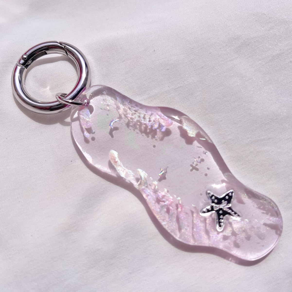 moon star keyring | flow