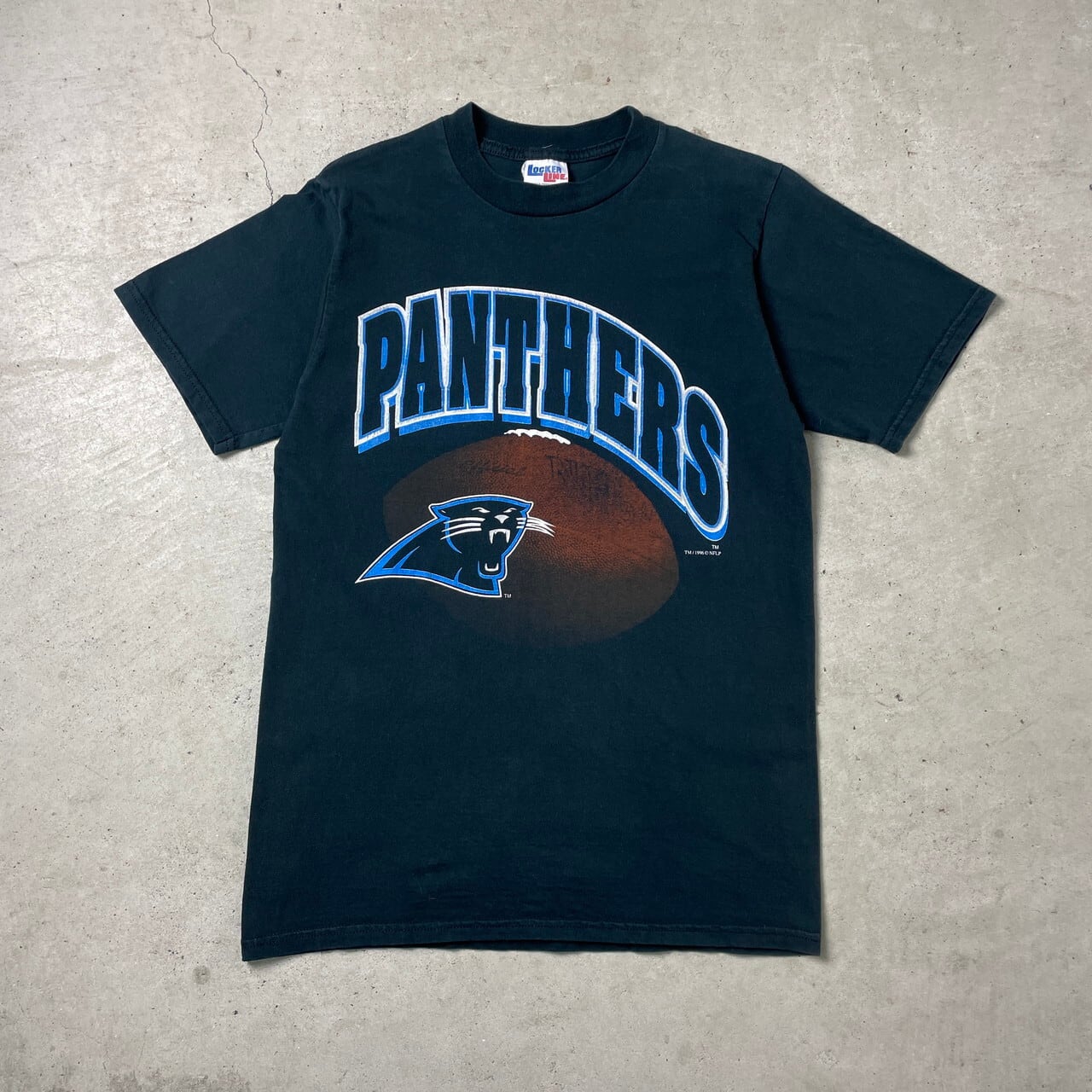 90年代 NFL カロライナ・パンサーズ チーム チーム プリント Tシャツ メンズM 古着 90s ヴィンテージ ビンテージ ブラック 黒 ...