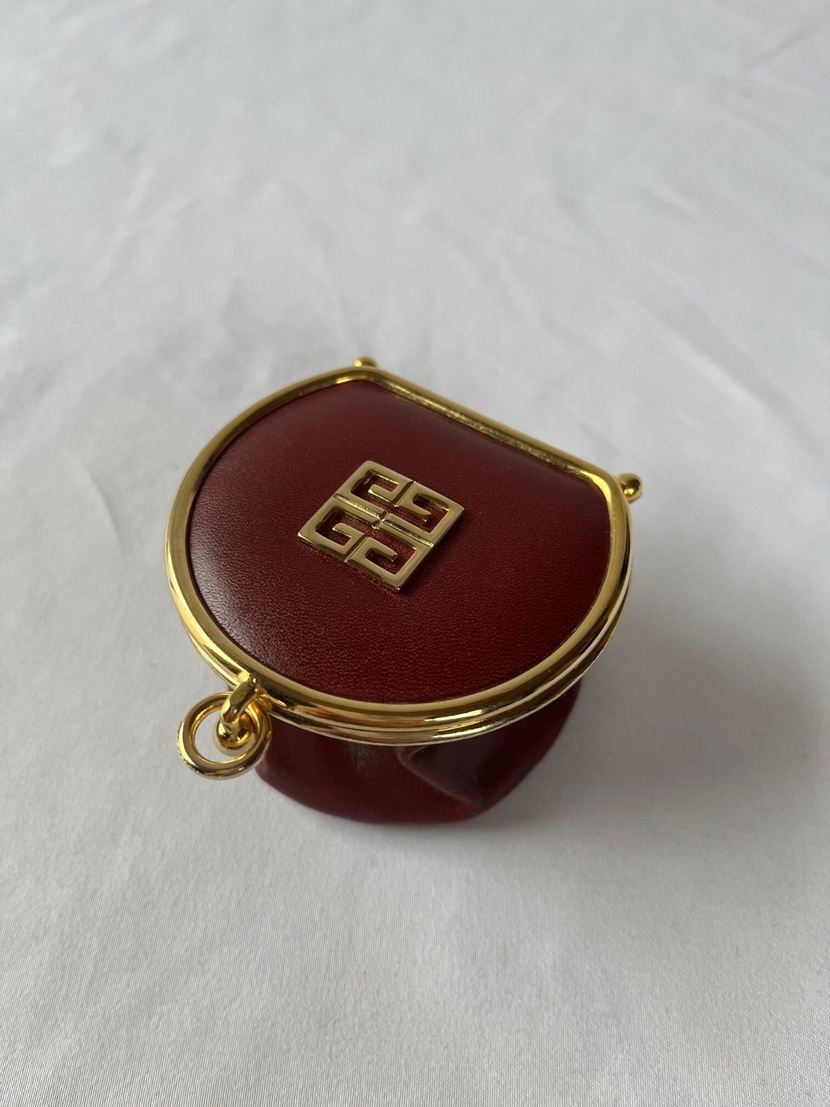 Givenchy "Bordeax Leather" Folded Coin Purse | CARBOOTS