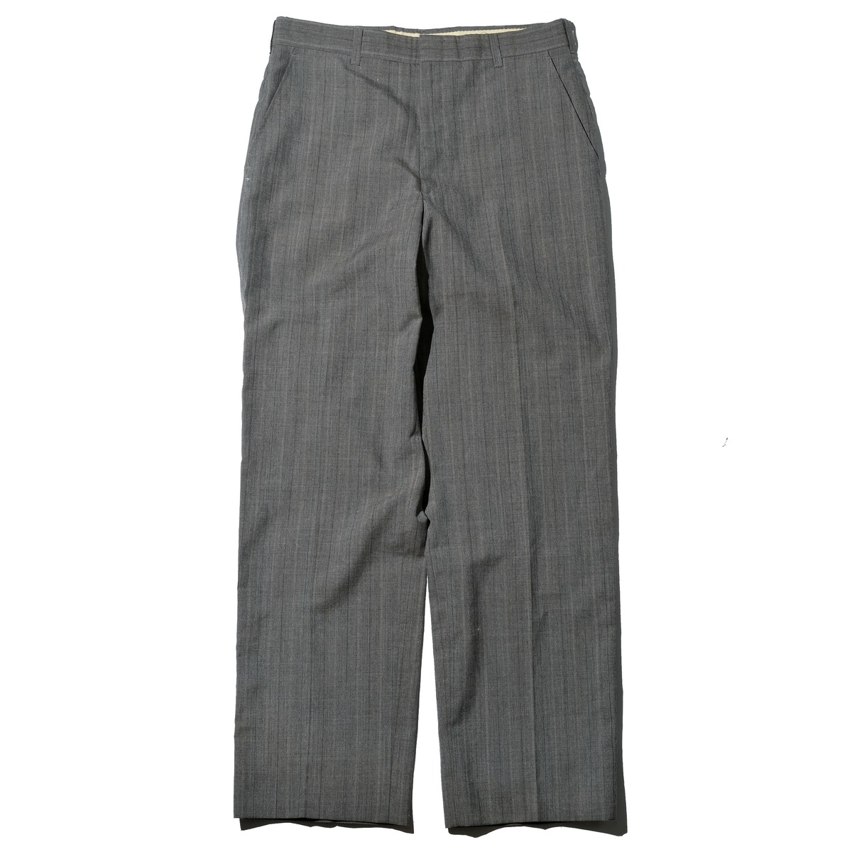 90's~ striped polyester slacks[31x30] | goodbuy used clothing