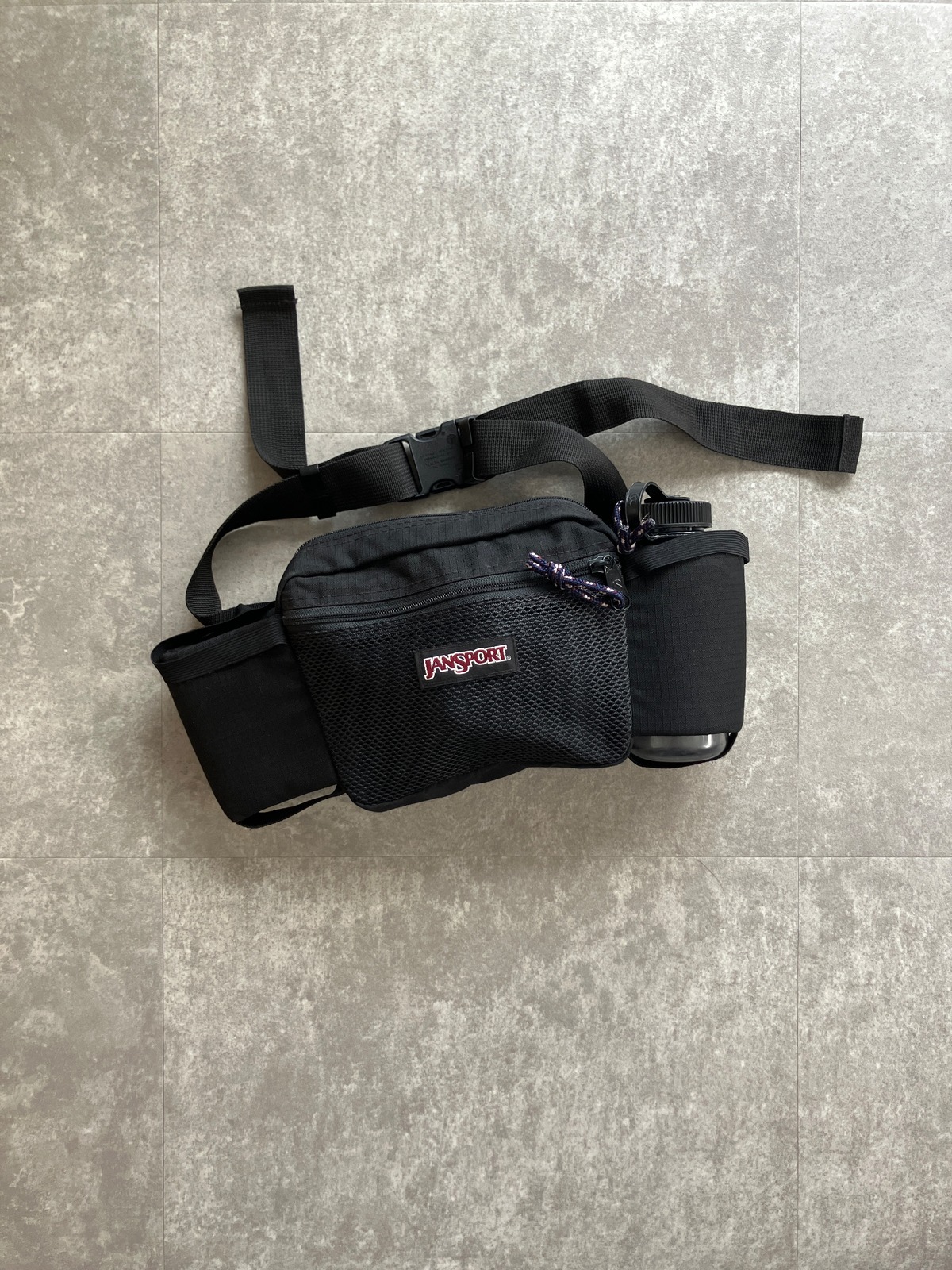 【02年製 USA】JANSPORT waist bag | THE CREST