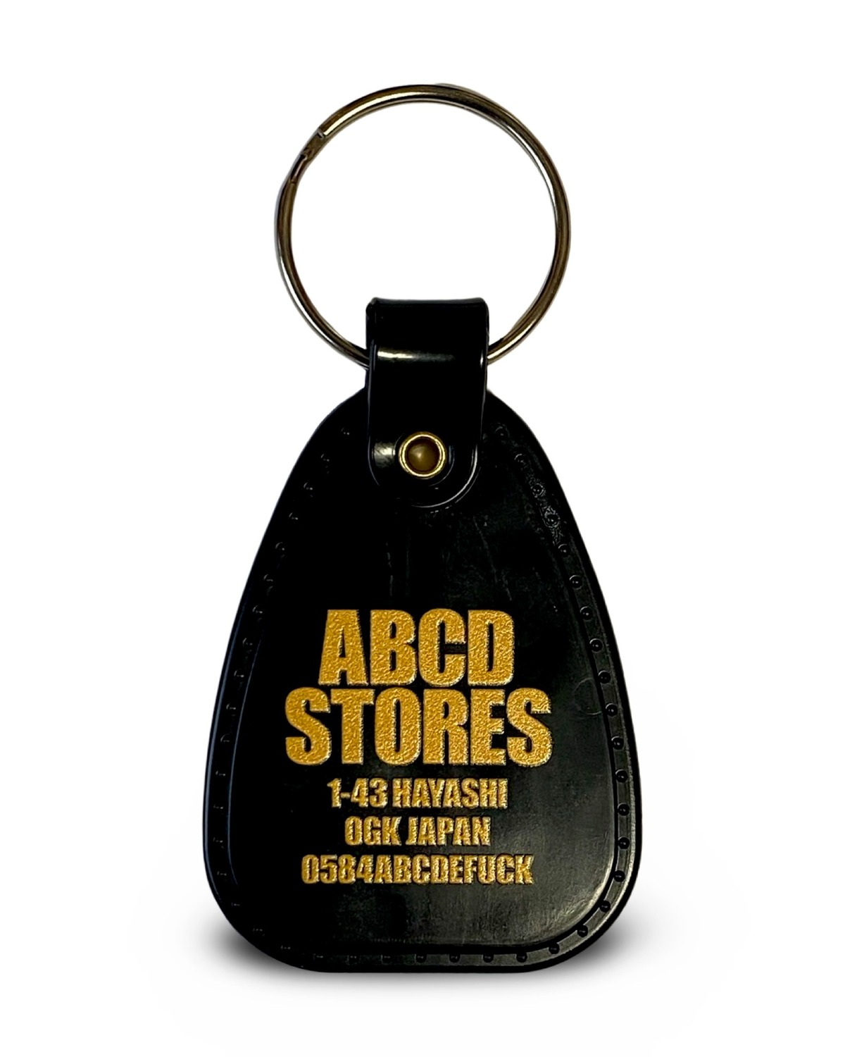 ABCD Store Key Tag Black | ABCD STORES