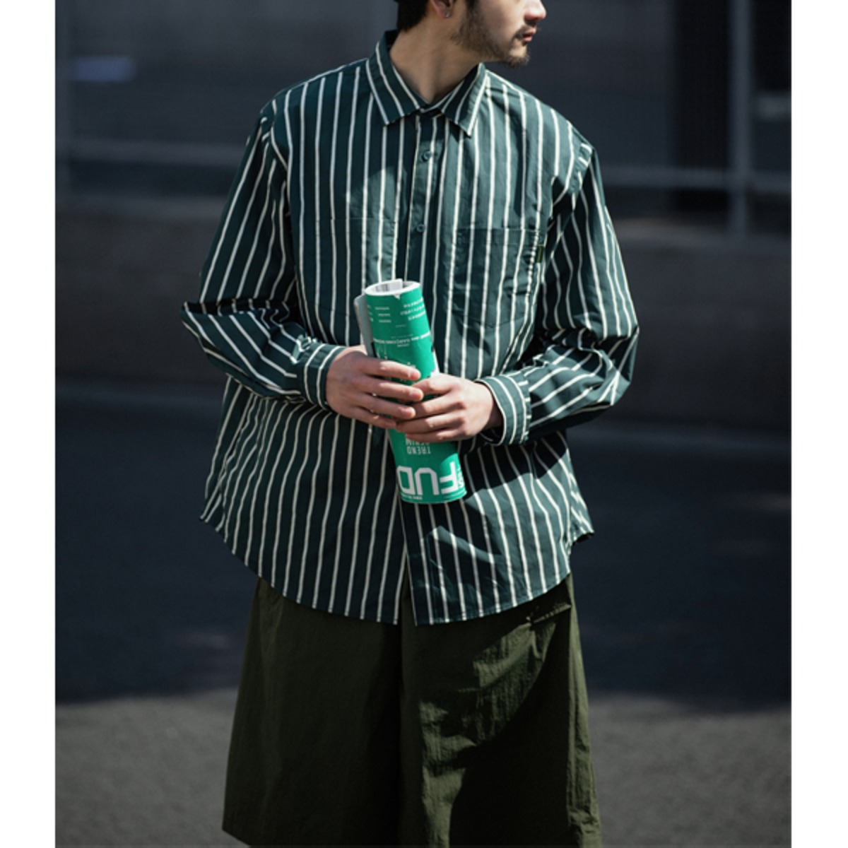 Front pocket design shirt C801 | ALLAUMO