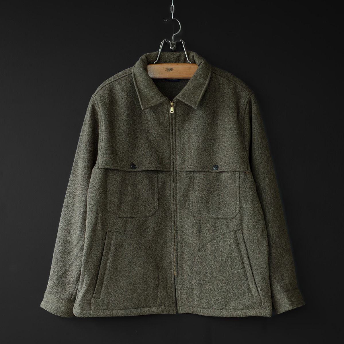【modem design】 cpo type jacket (mix) | dros dro