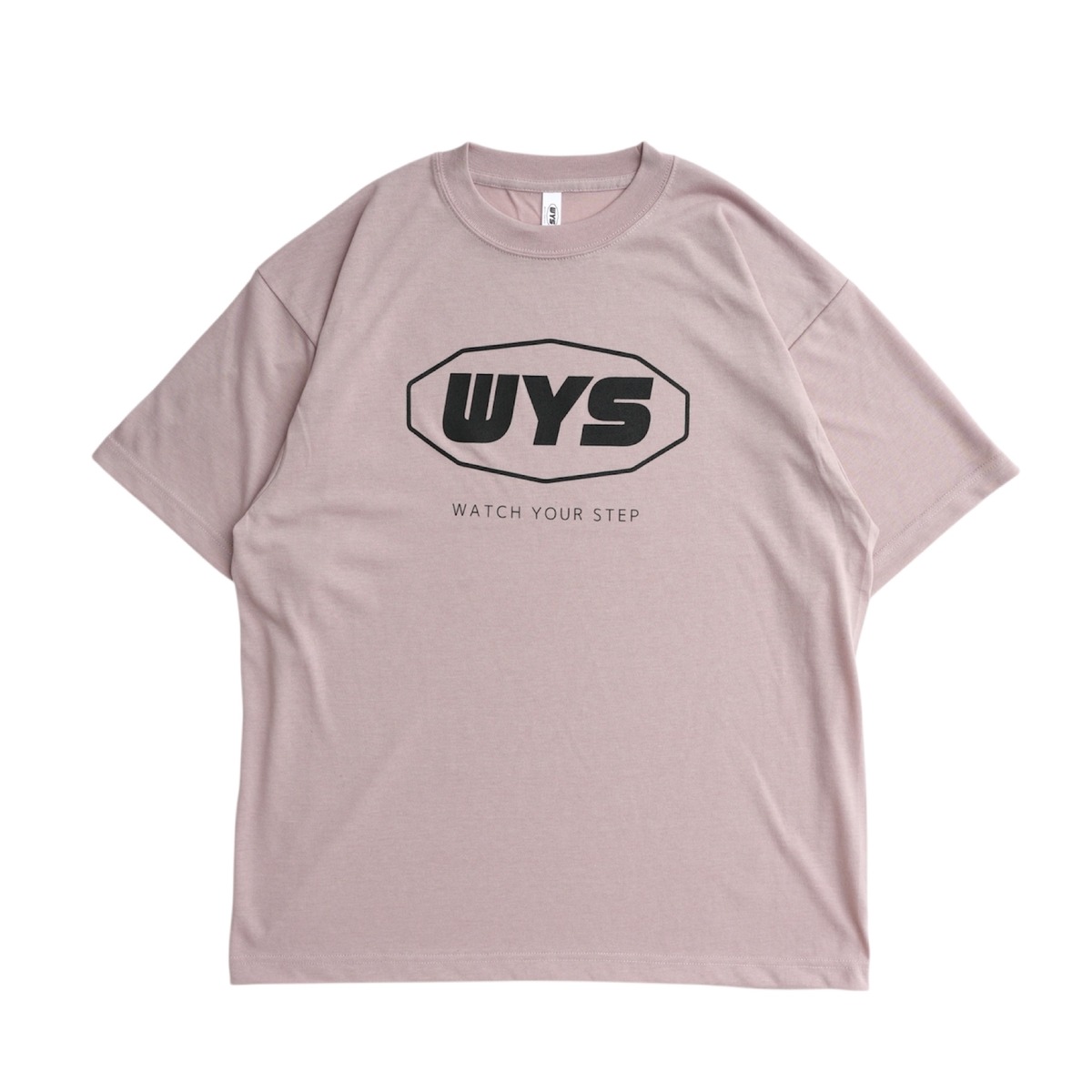 WYS Logo Tee (smoky pink) | WYS ONLINE SHOP