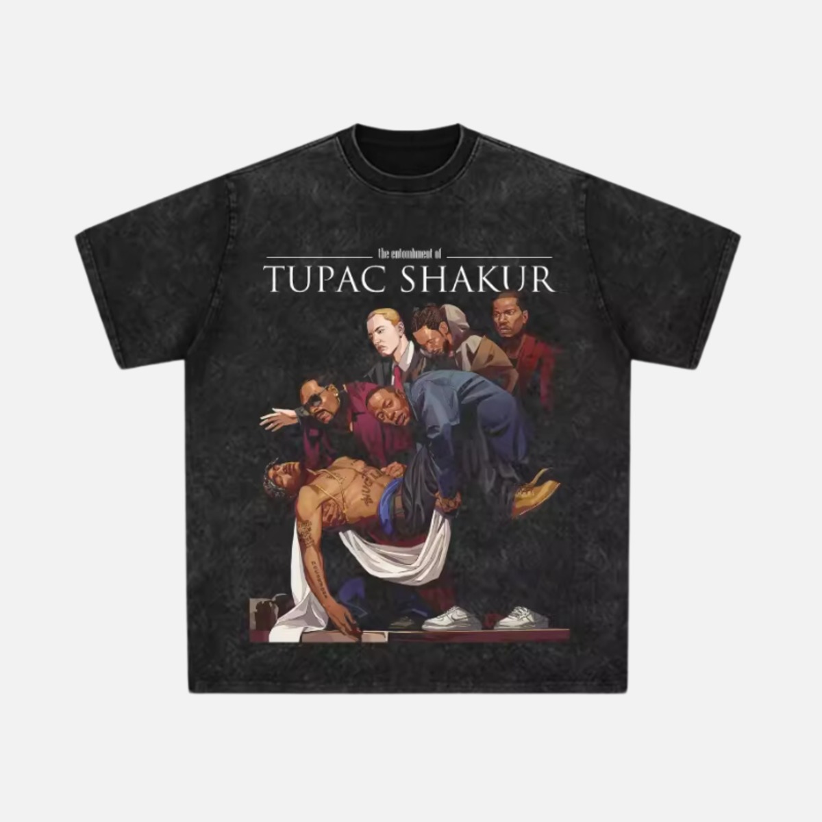 【FLEX0745】2Pac(TUPAC) Vintage Finished Tee | FLEX MADE | フレックスメイド