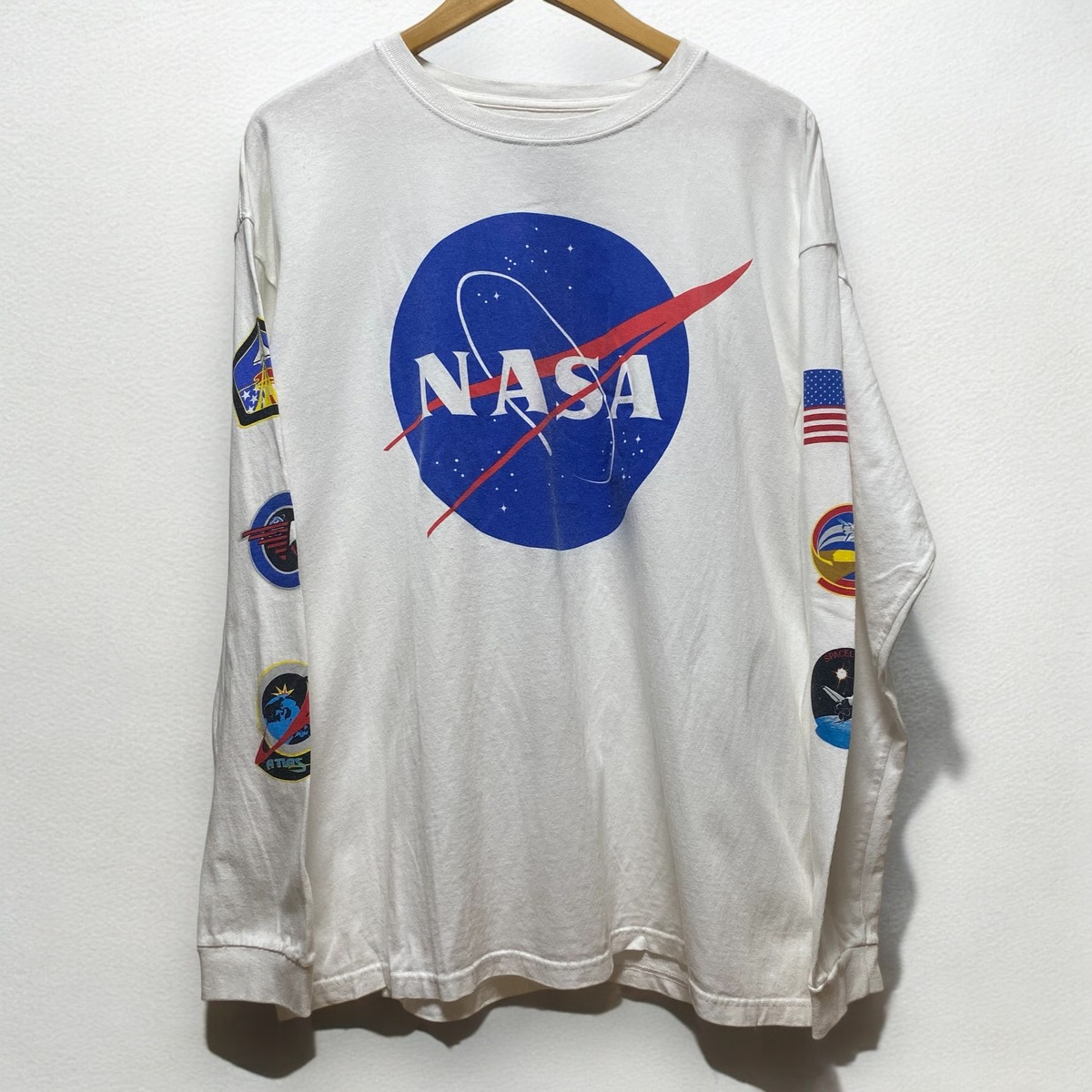 2010's NASA Print Long Sleeve Shirts | Sanroku Base Studio
