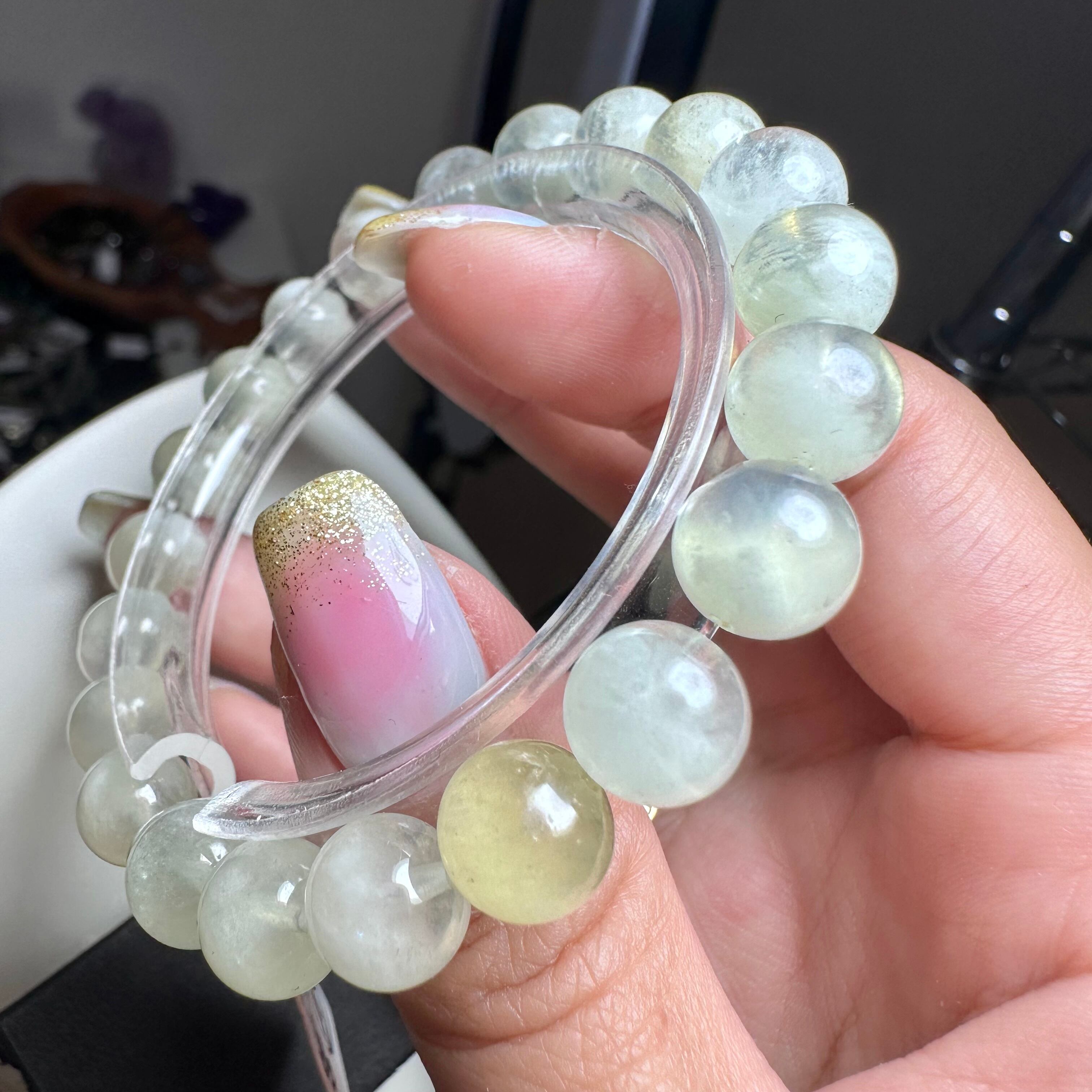 no.7 イエローバイカラー ベリル 約8.9-9mm | sumiha7