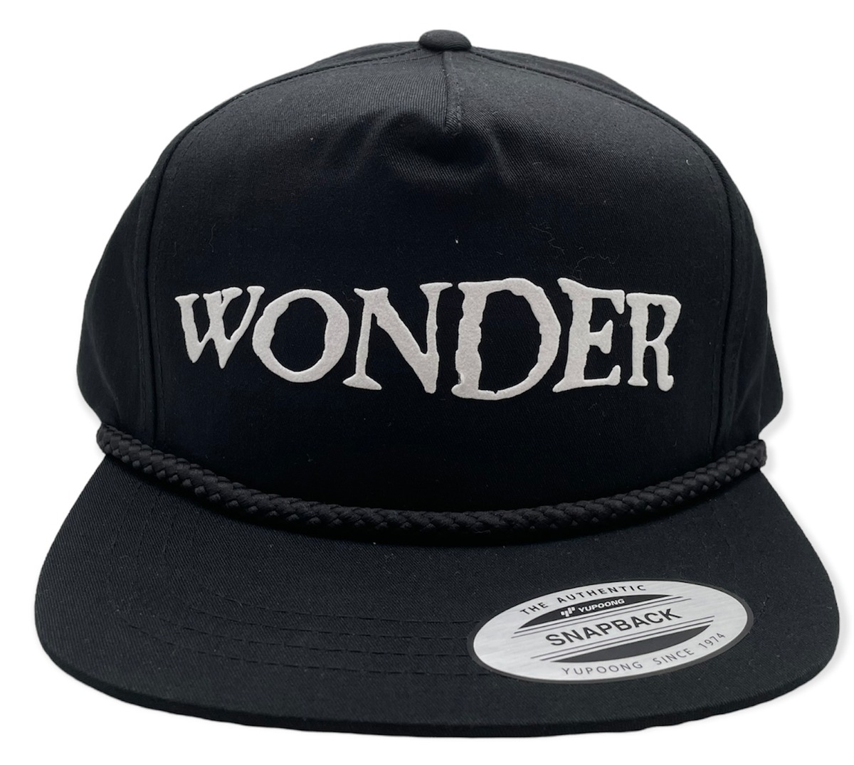 WONDER CAP BLACK Why Flocky Print | nNOo