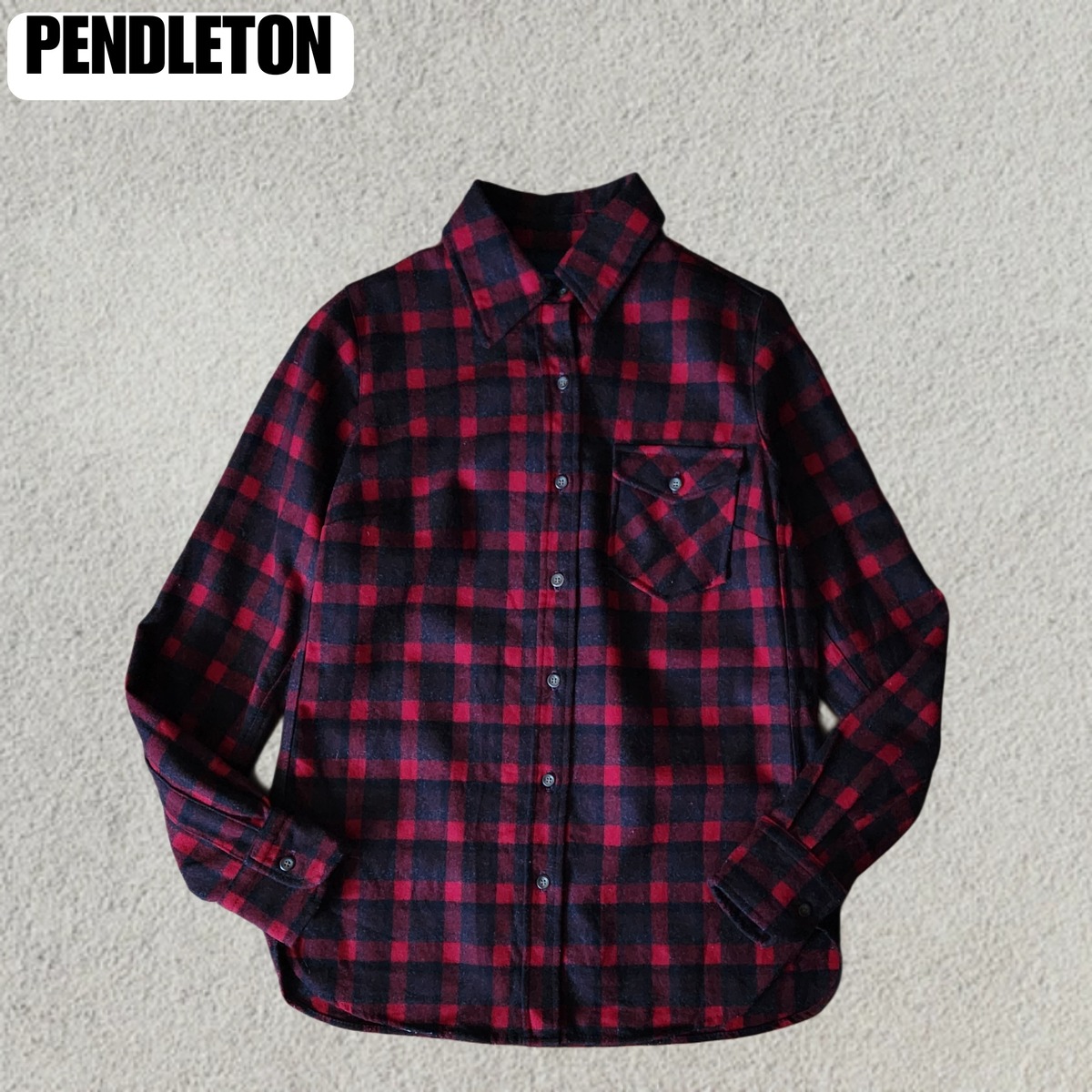 PENDLETON ペンドルトン バッファローチェック ウールシャツ USA製 サイズXS | 古着屋L.T.M