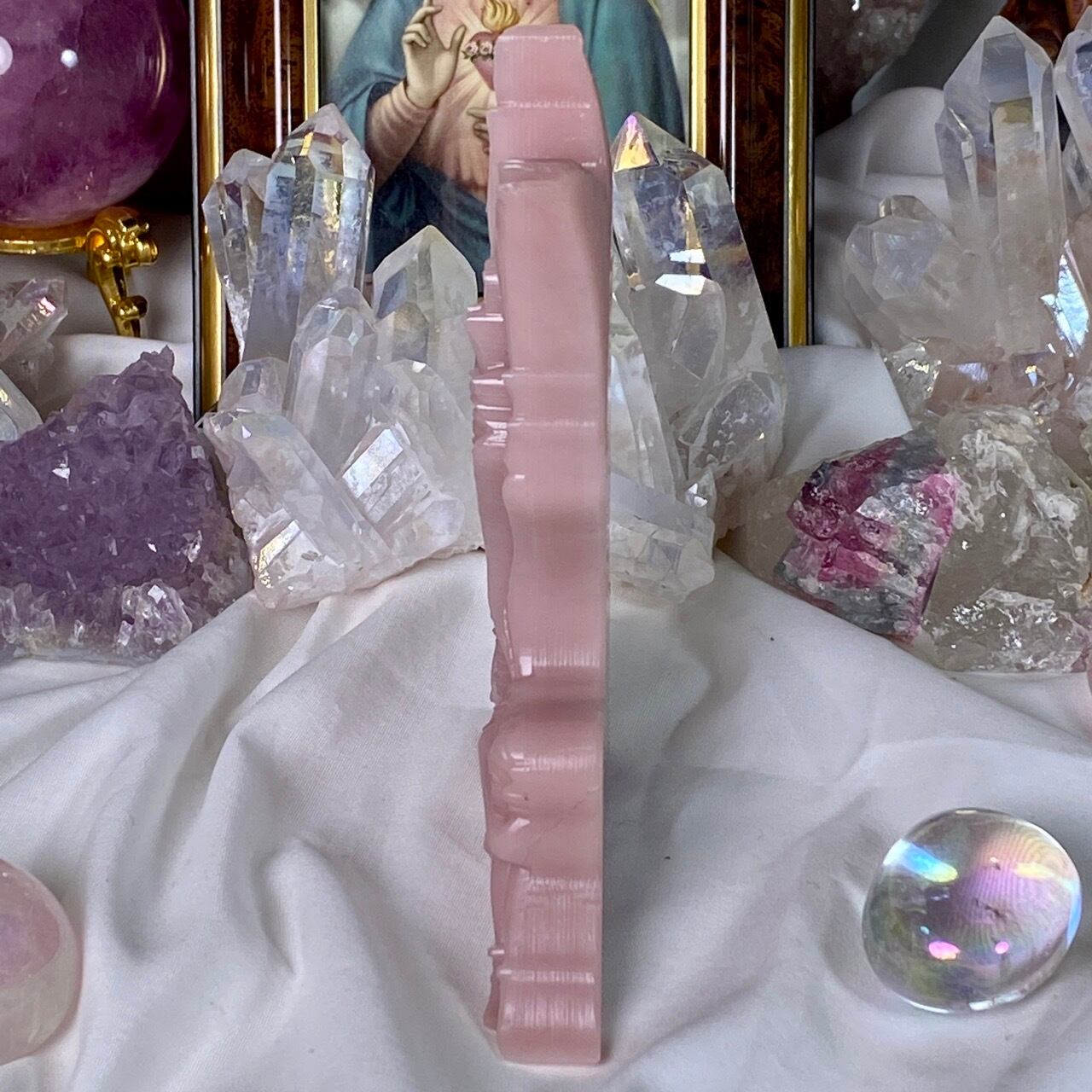 ピンクオパールのフェアリー Pink Opal Fairy AC3580 | My Stellar Crystals