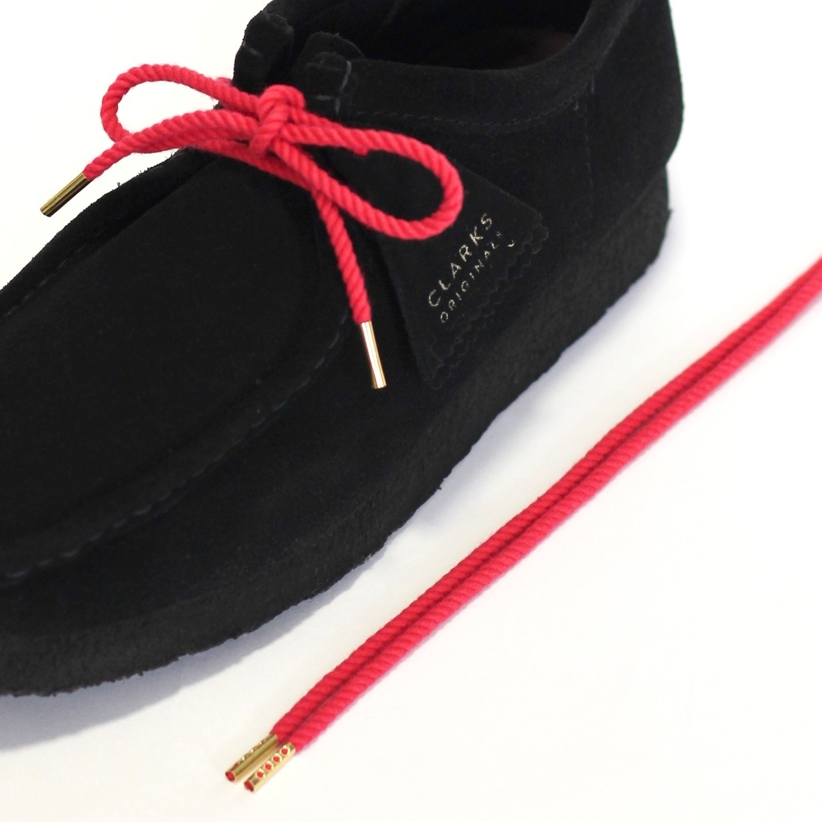 【65cm】 GOLD TIP VINTAGE TWIST COTTON LACES [RED] | GETABACO