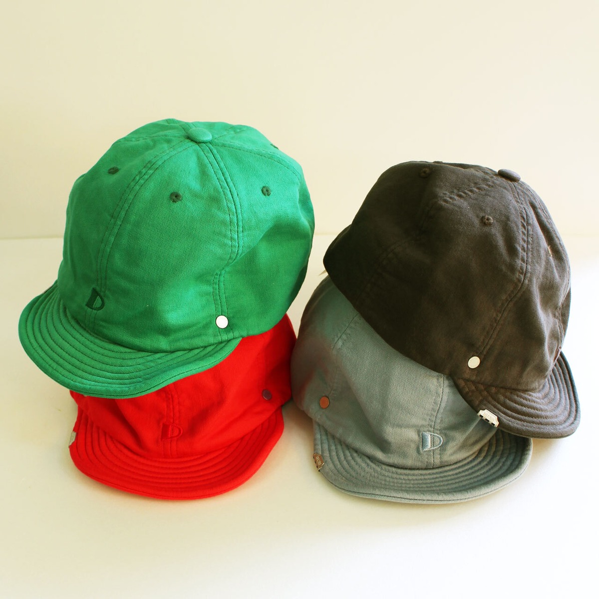 DECHO (デコー) LOGO BALL CAP 3-5SD20 カラフルなボールキャップ ユニセックス | Escargot Circus