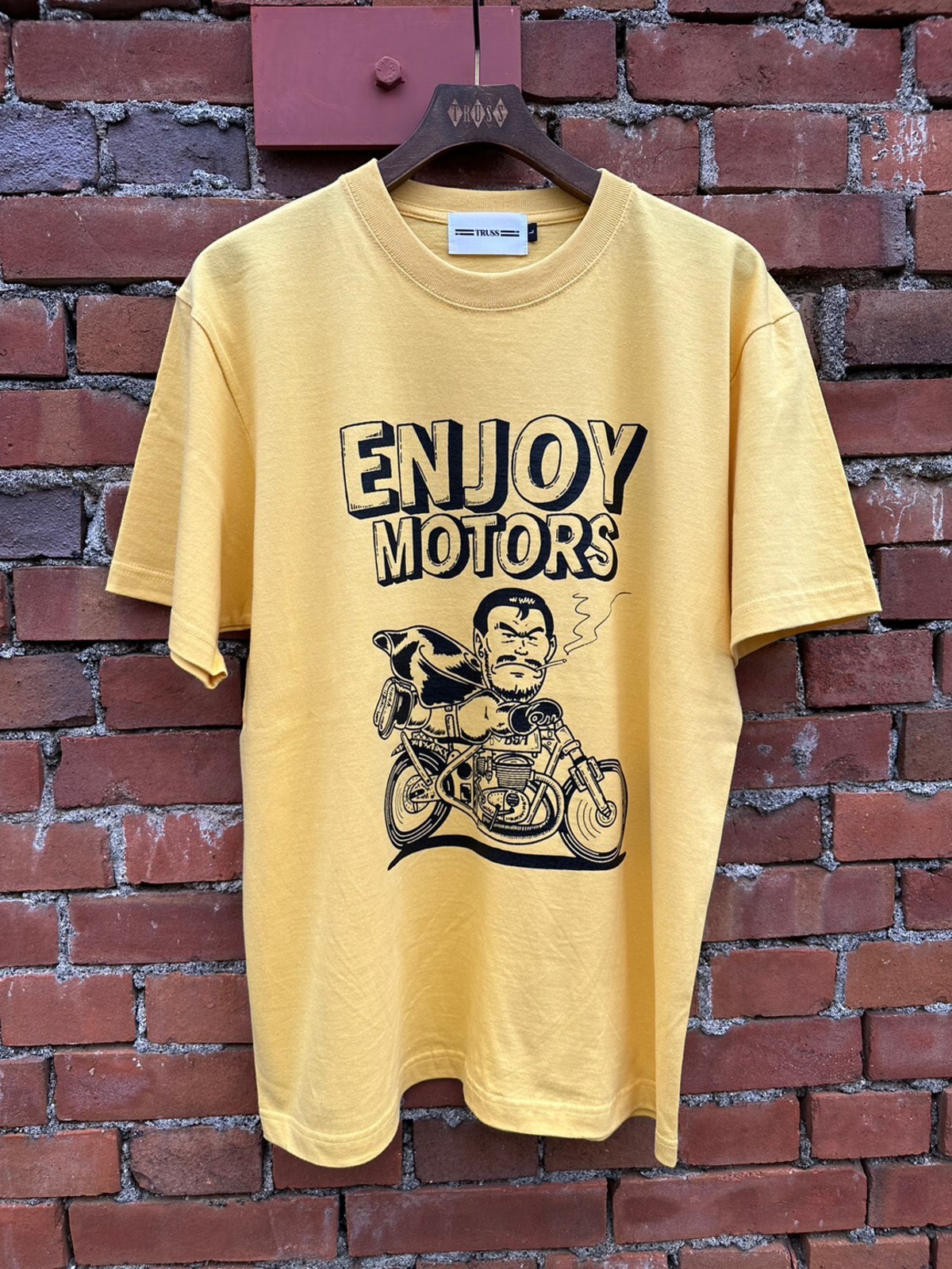 ENJOY HERO TEE BANANA(200g) | ENJOY MOTORS