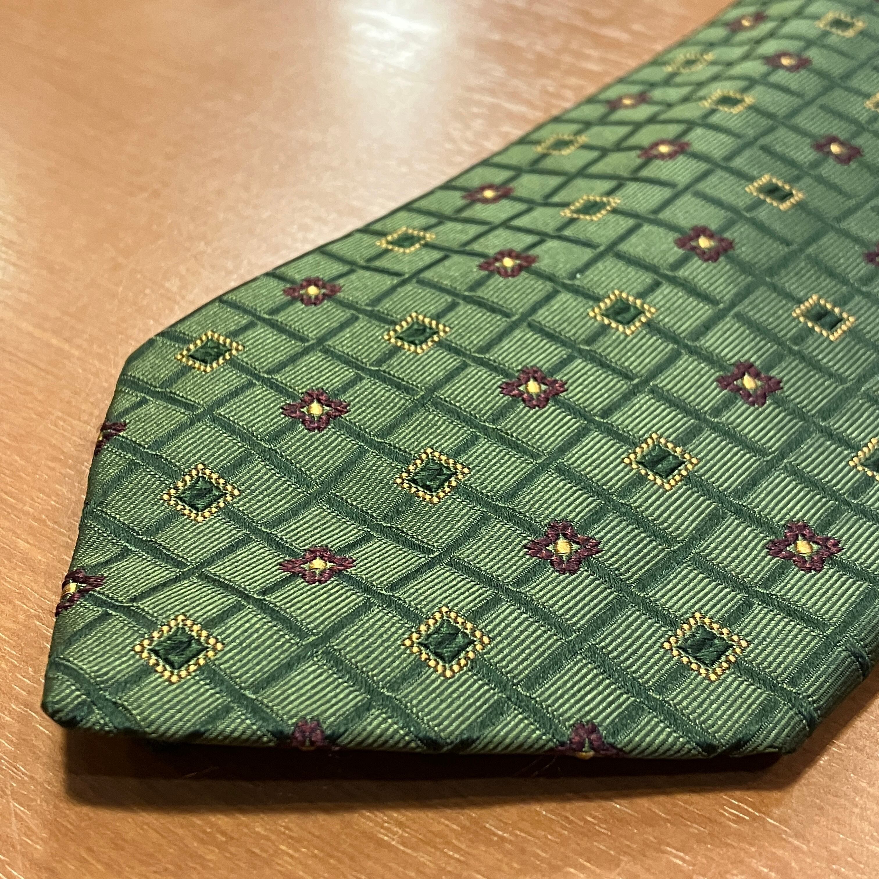 Franco Minucci SILK 小紋柄 JACQUARD TIE | safarionline