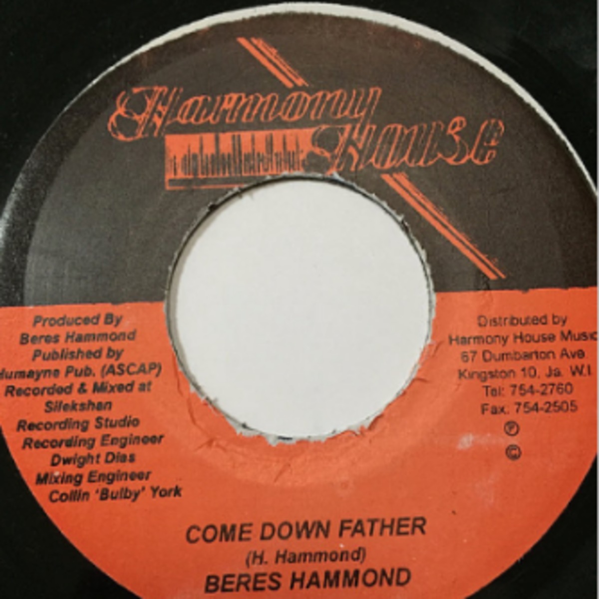 Beres Hammond（ベレスハモンド） - Come Down Father 【7-10784】 | Jamaican Soul