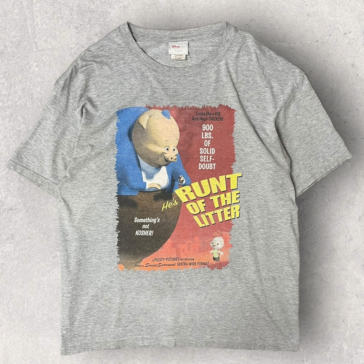 vintage disney chicken little t shirt 00s | focus