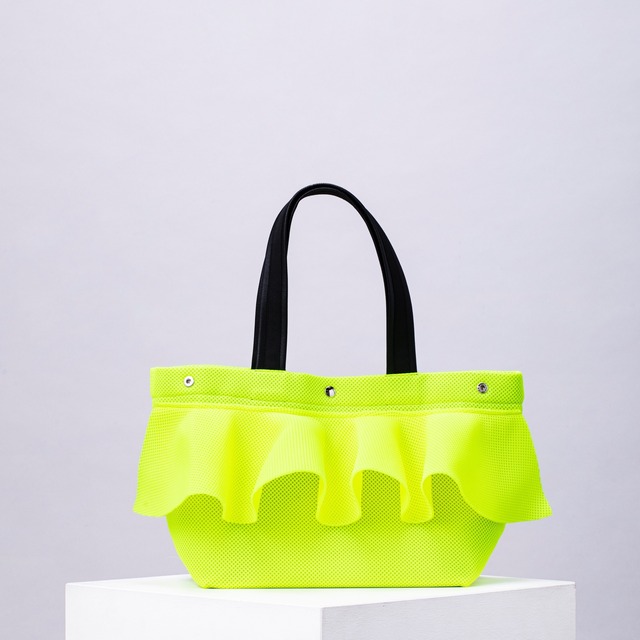 Ruffle Tote(プリーツストラップ付)M | gMbD.goodmorningbeautifulday