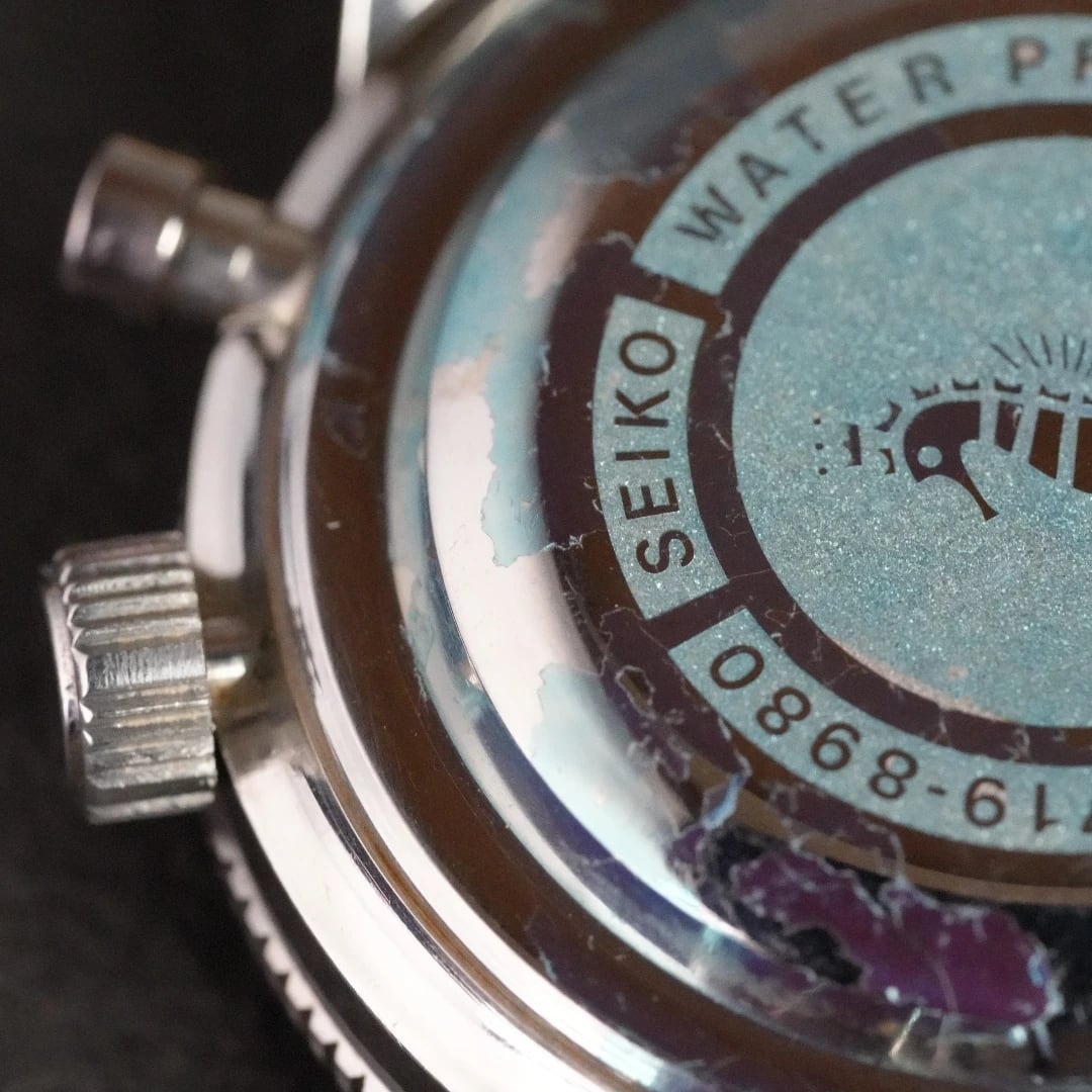 NOS【SEIKO／セイコー】Monopusher Chronograph／ワンプッシュクロノグラフ／デッドストック／5719-8980 ...