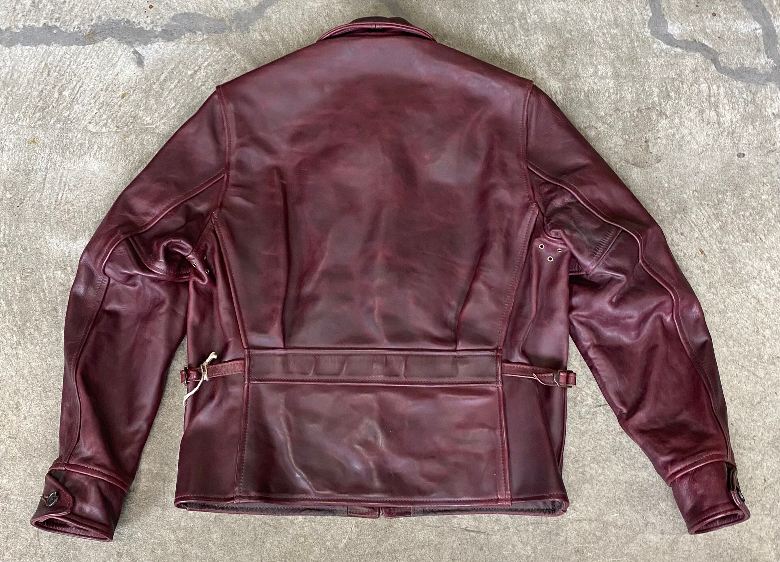 Halfbelt STF 40" Cordovan FQHH | エアロレザー公式オンラインショップ