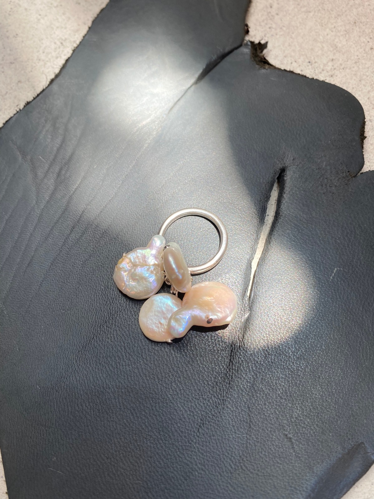 YURIKA_AKUTSU bob.ring/baropue pearl silver925 12号only | AAR