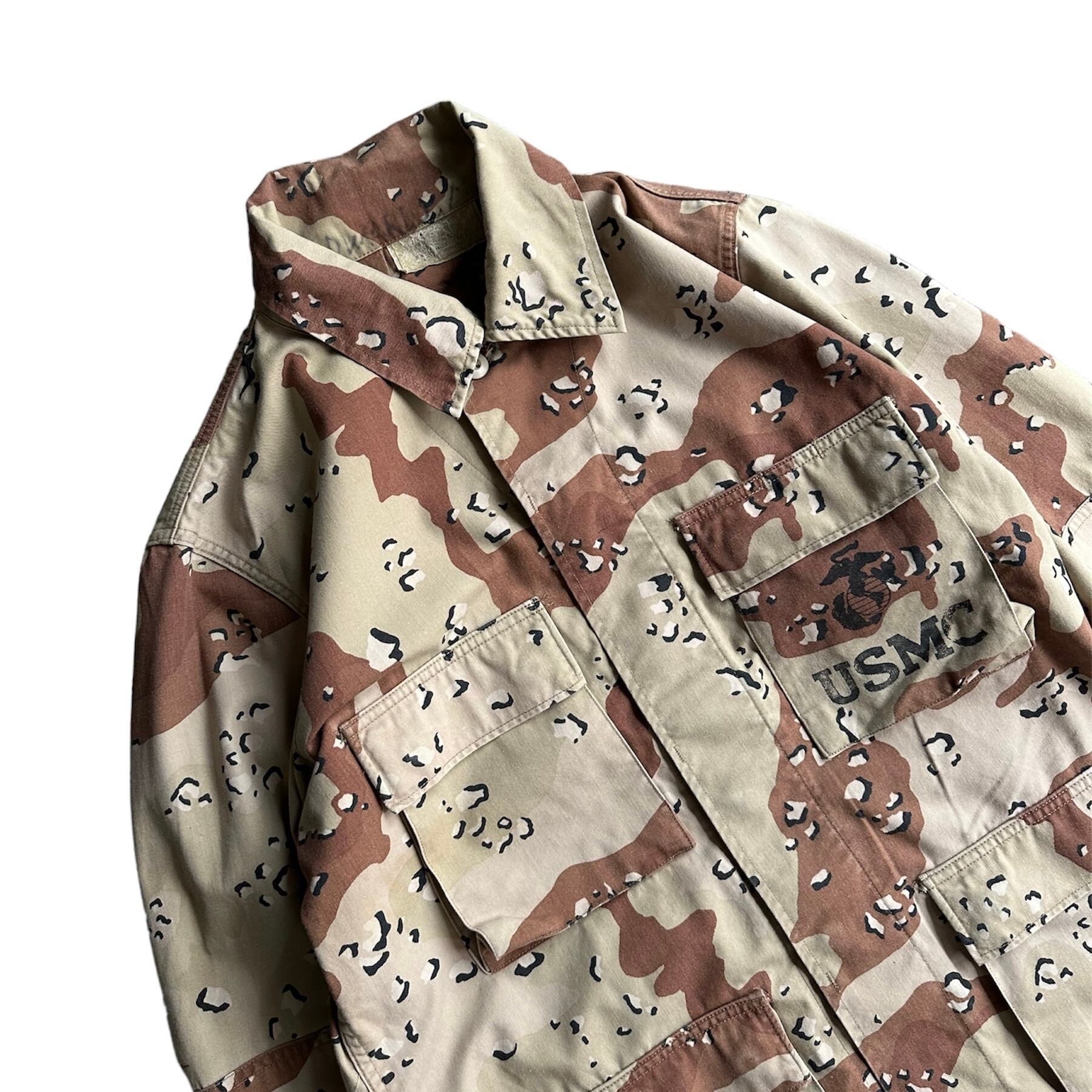 80s “USMC” 6C desert camouflage BDU jacket | taon