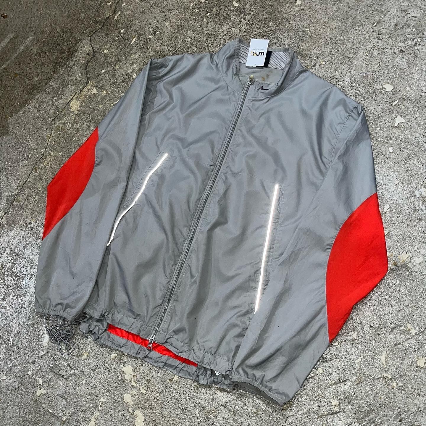 00s NIKE "colour swoosh &reflector" double zip nylon blouson【仙台店 ...