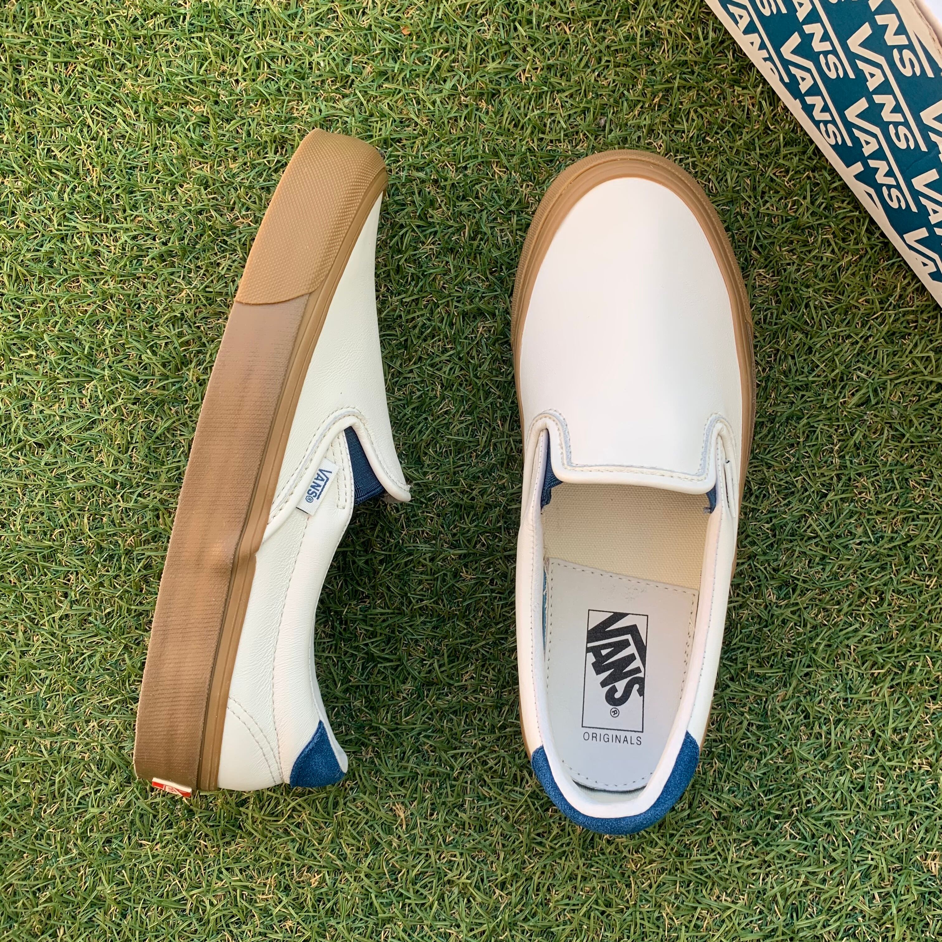 希少 VANSヴァンズ OG Slip-On 59 LX (SUEDE) SUGAR SWIZZLE/LIGHスリッポン スニーカー シューズ ...