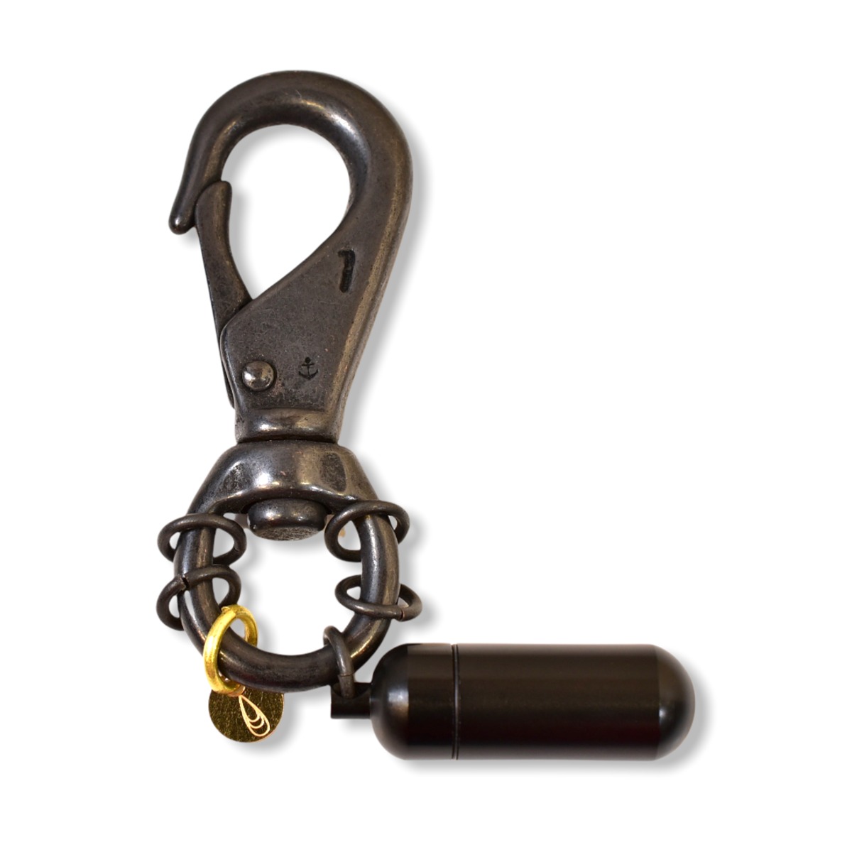 BW Black Line Swivel IDC Ring Hook | Button Works Store ボタンワークス