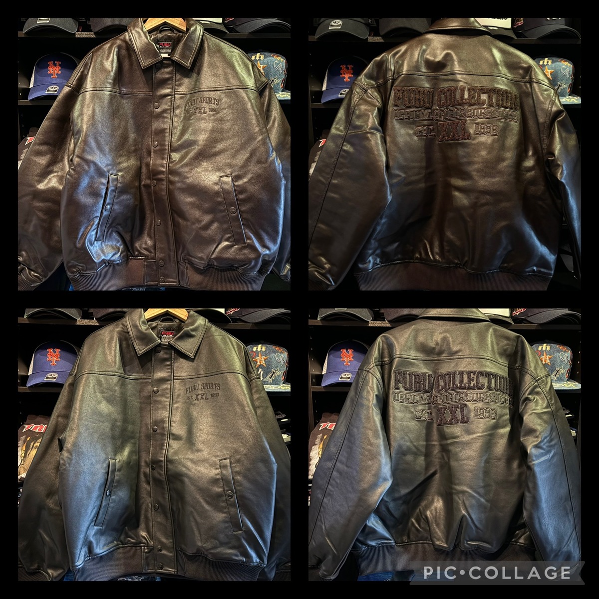 FUBU ECO LEATHER BLOUSON/エコレザーブルゾン【FAM-42305】 | FANTASTIC