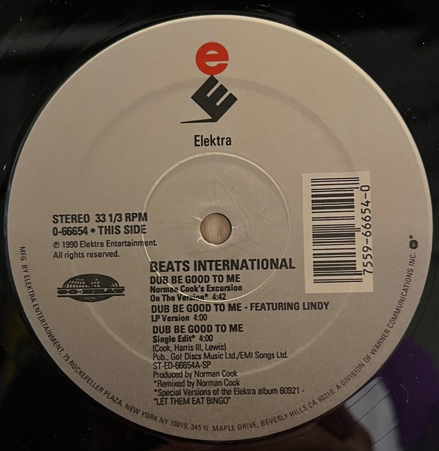Beats International – Dub Be Good To Me (Remixes) (12") | oleo Records