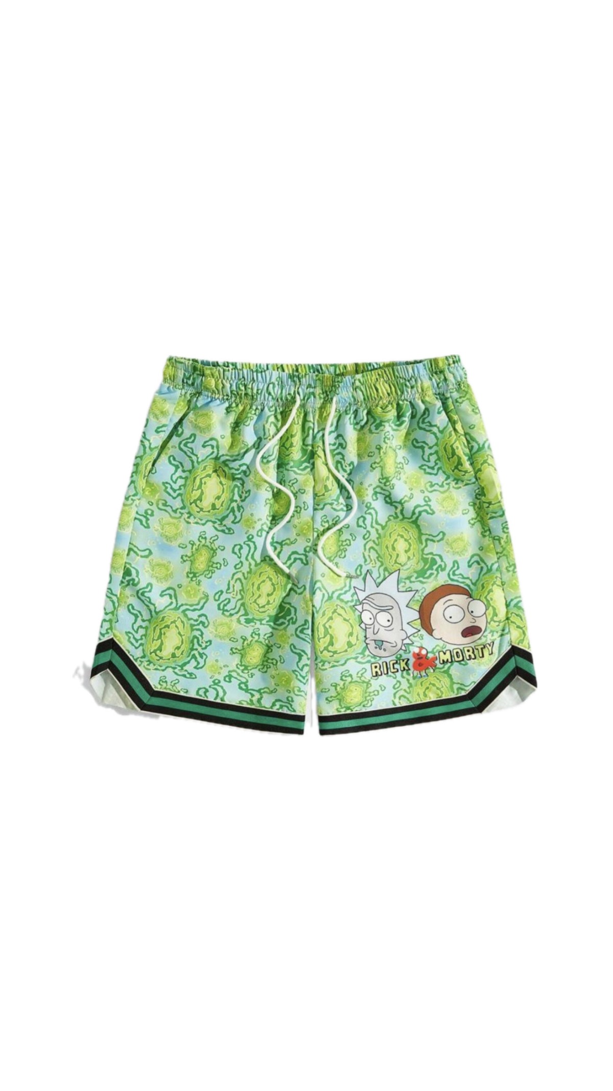 Cosmic Drift Shorts（green） | GRIMECITY
