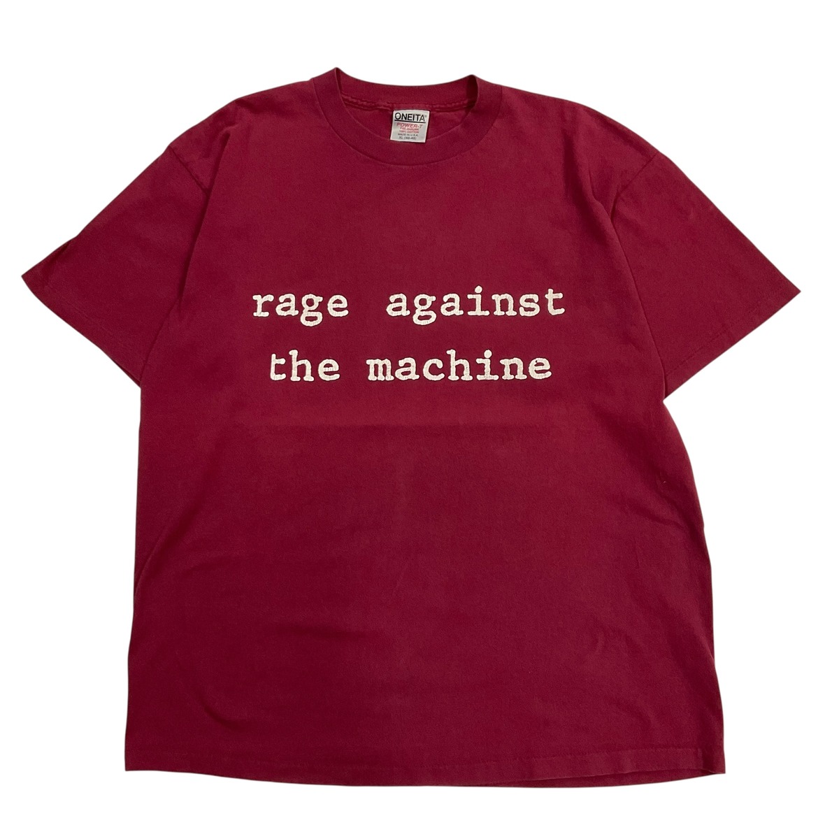 90s "Rage Against The Machine" Music Tee | Pigsty Amemura