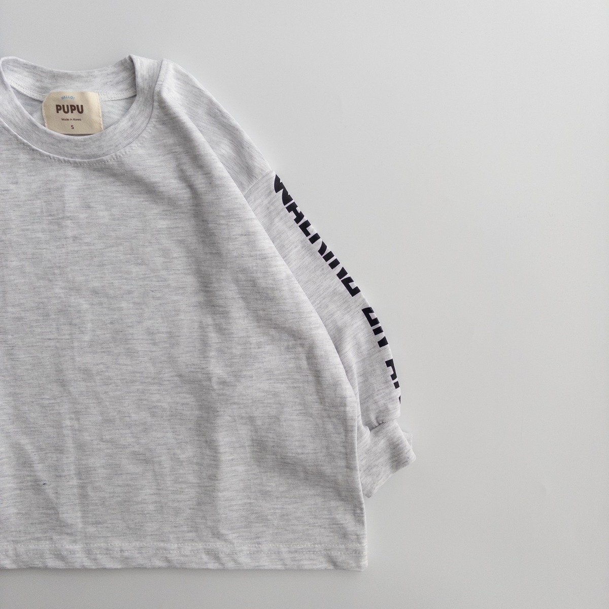 【Jr size】run run long tee | PUPU