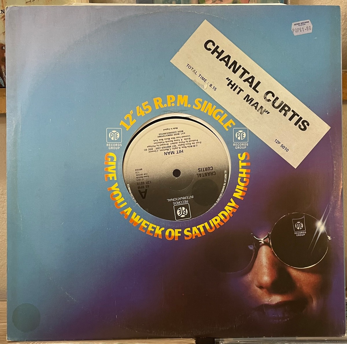 Chantal Curtis "Hit Man" 12" | EAD RECORD