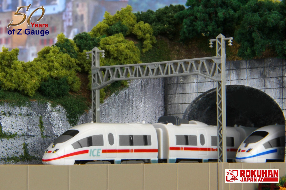 ST014-1 Z Shorty DB ICE3 Class406 RED | ロクハン BASE.SHOP ｜【公式】鉄道模型通販 Zゲージ ...