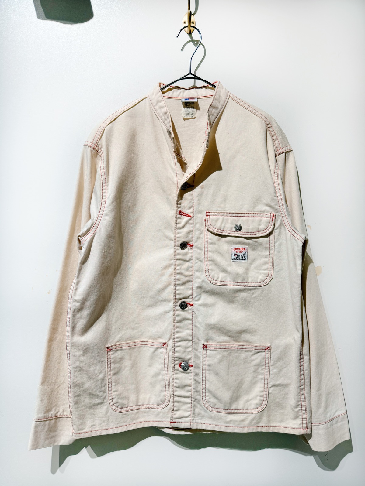 （OT311）POINTER stand collar coverall made in USA | OVERLAP CLOTHING