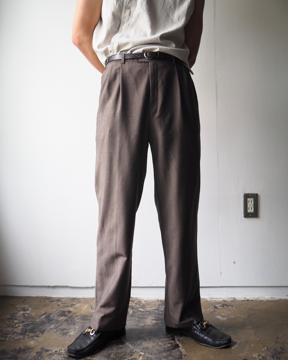 1990s Euro Cotton Summer Slacks | 'bout