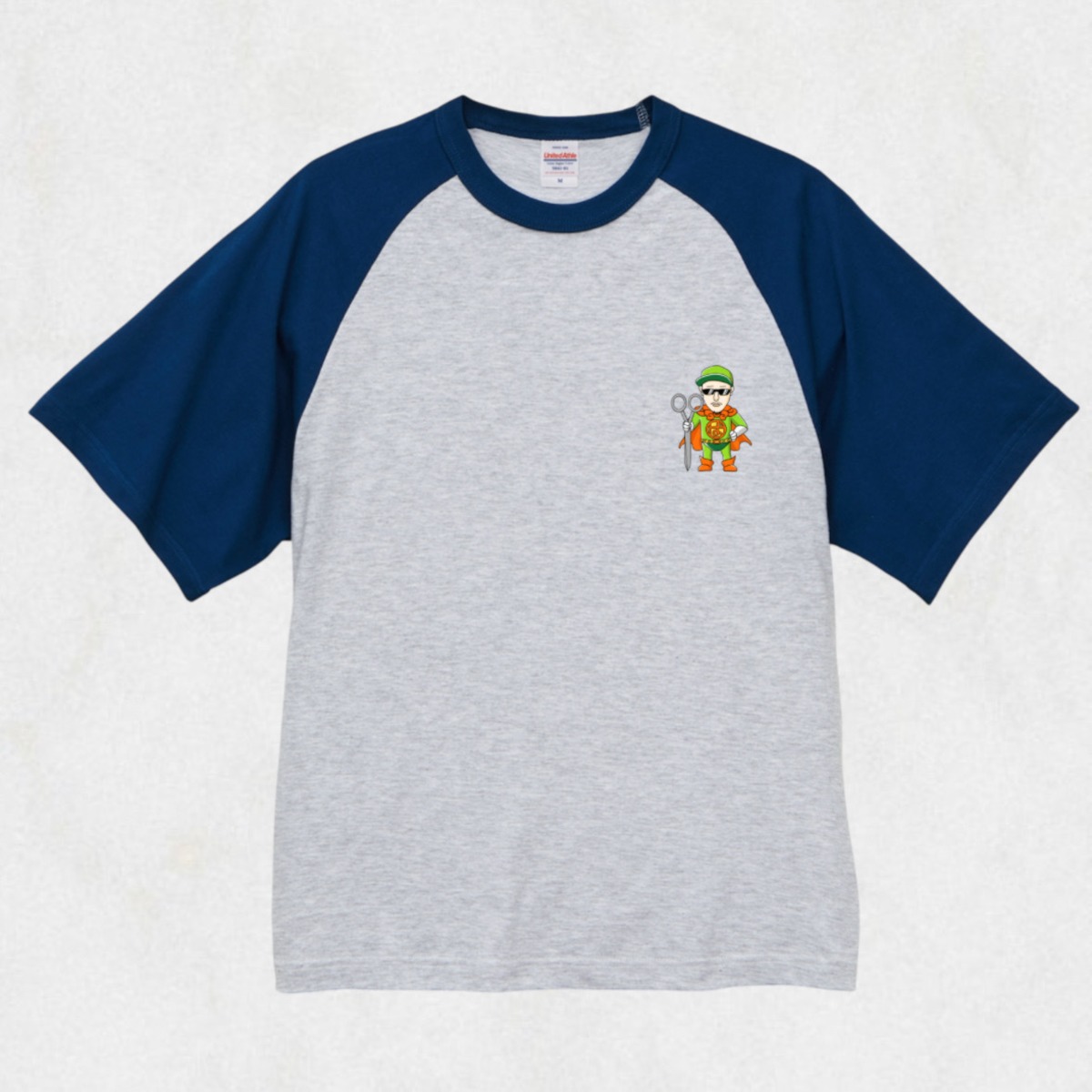 バッズマン Ragulan Sleeve TEE BLUE | DGwear