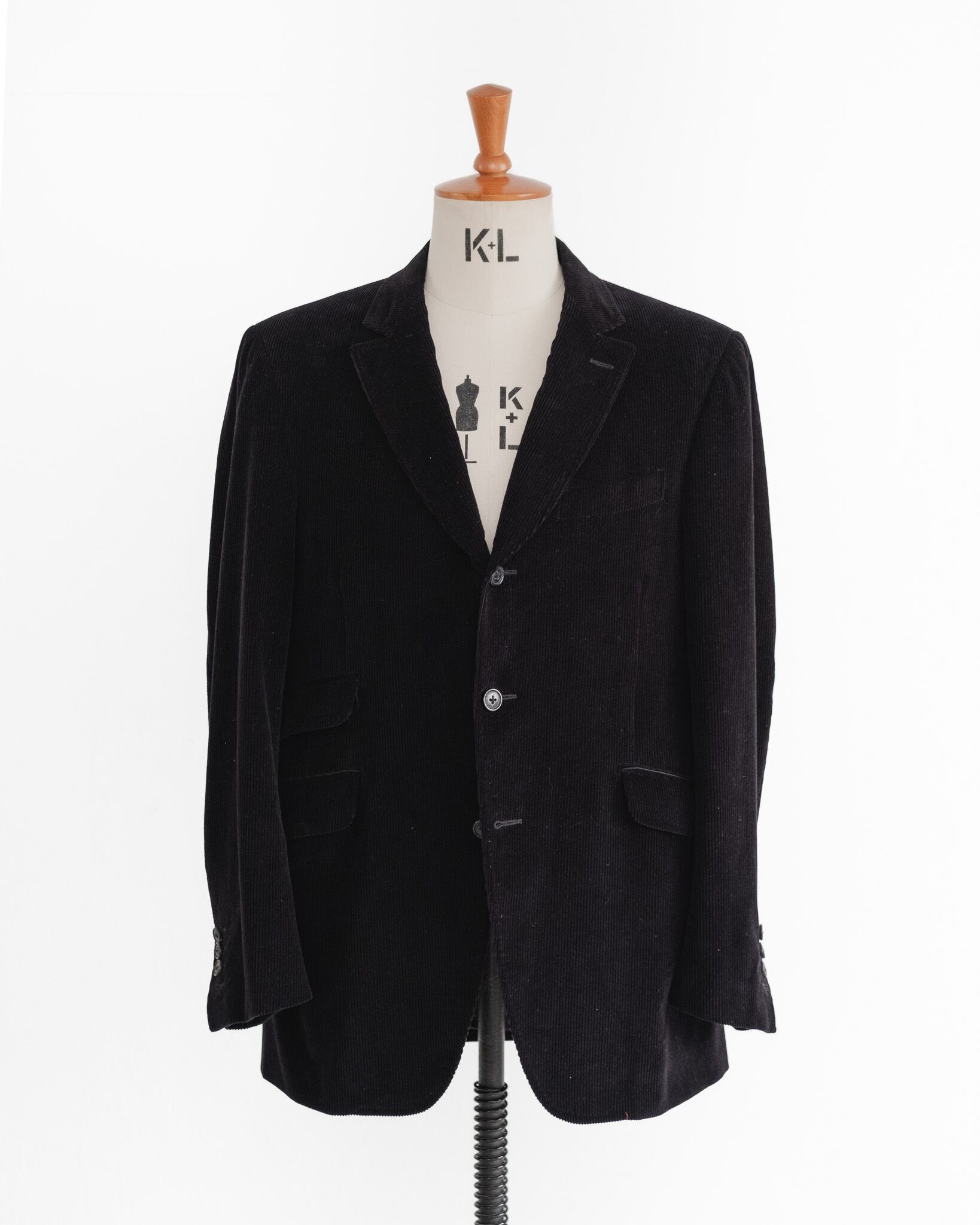 [00's] "ARNYS PARIS" Cotton Cashmere Corduroy 3 button Tailored Jacket ...