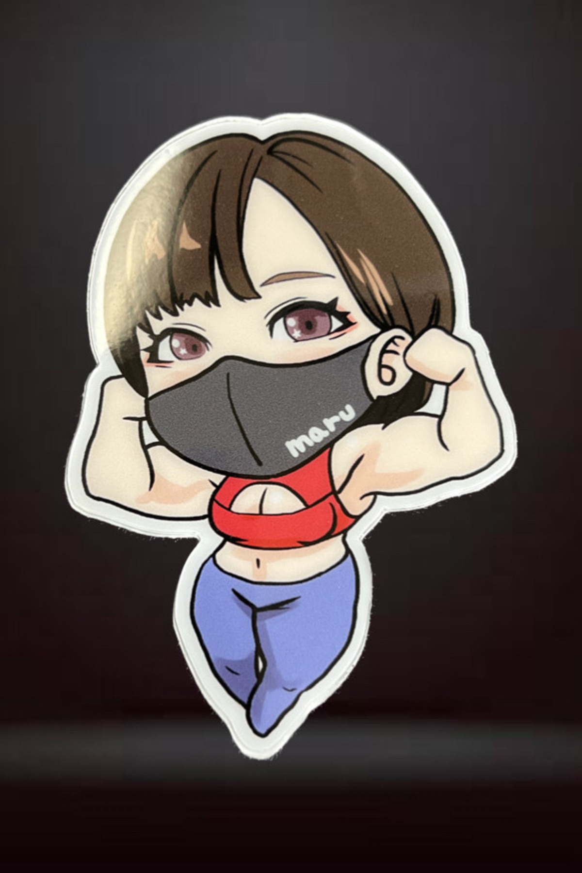 maru ステッカー（通常ver）/maru sticker (regular ver) | maru item collection