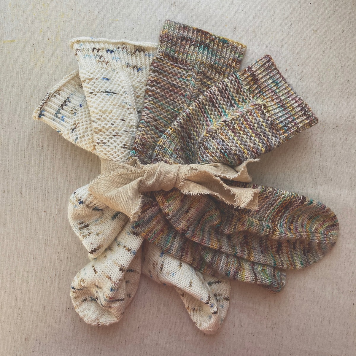 VINTAGE LAMP SOCKS (a) | Knitail