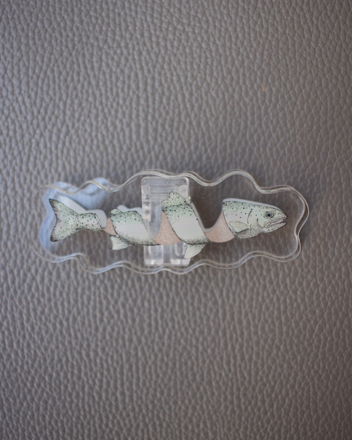 oudmijin アクリルクリップ リボンニジマス | LETTER STAND lolo