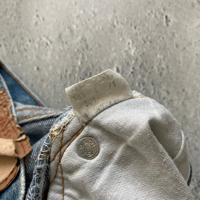 1982s Levis 501 Inseam Single | 古着 himekichi