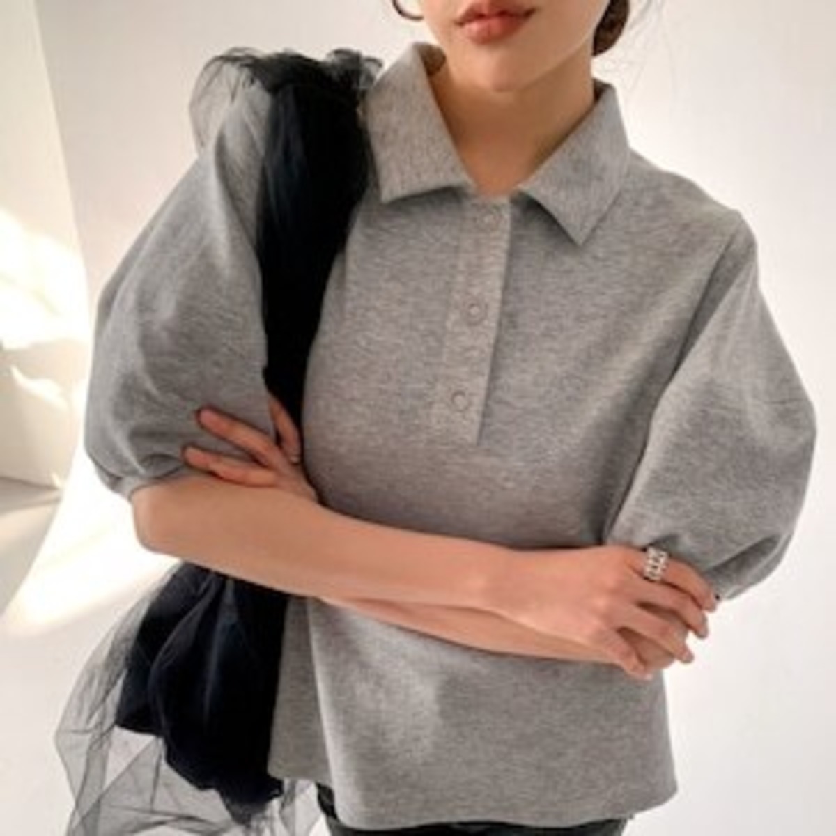 パフスリーブポロシャツ | yoheipiano1