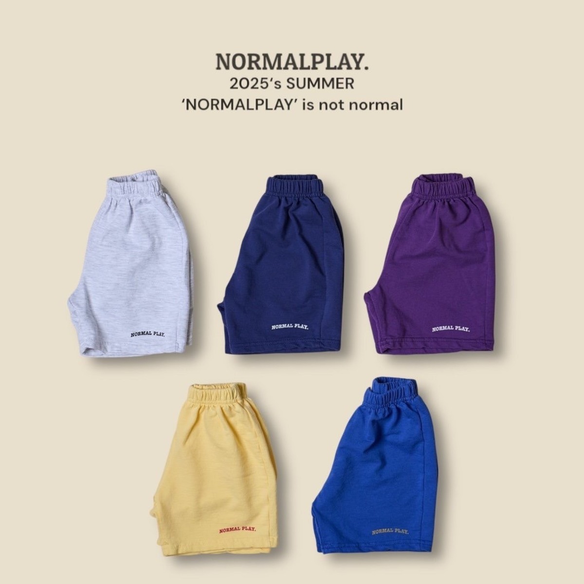 【即納】NORMAL PLAY / Every mini french terry 5-part pants【送料無料】 | gyuu.
