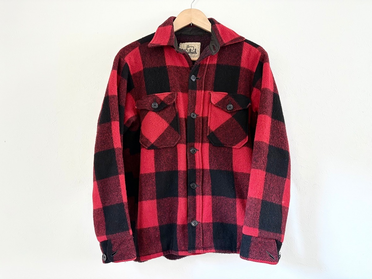 70s Woolrich Buffalo check jacket | AFTER DARK